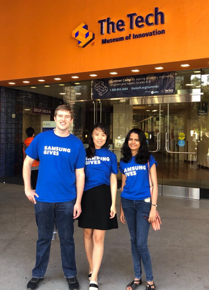 A Culture of Giving: Day of Service for Samsung’s Interns