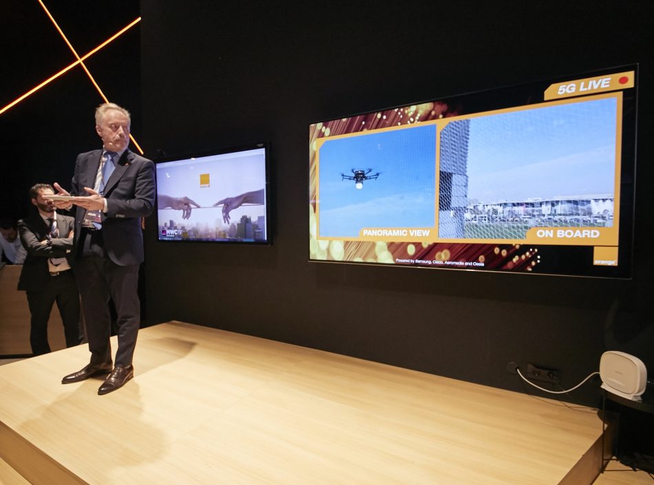 Samsung, Cisco and Orange Demonstrate 5G-Powered Drone and Industrial ...