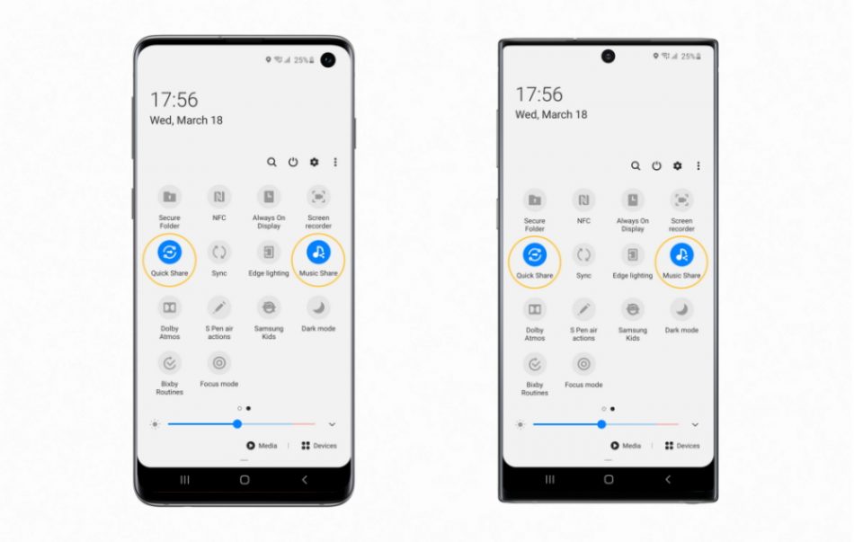 Software Update Brings Galaxy S20 features to the Galaxy S10 and Note10