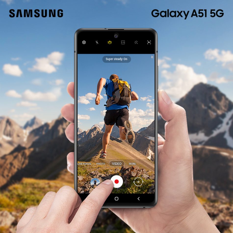 Experience the Power of 5G at an Awesome Value with Galaxy A51 5G