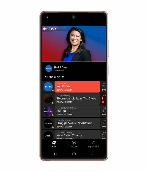 [Update] Samsung TV Plus To Debut on Select Galaxy Smartphones