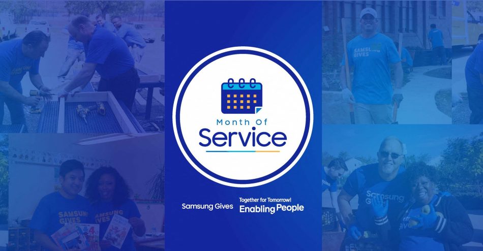 Samsung Kicks Off Month-Long Employee Volunteerism Campaign Across America
