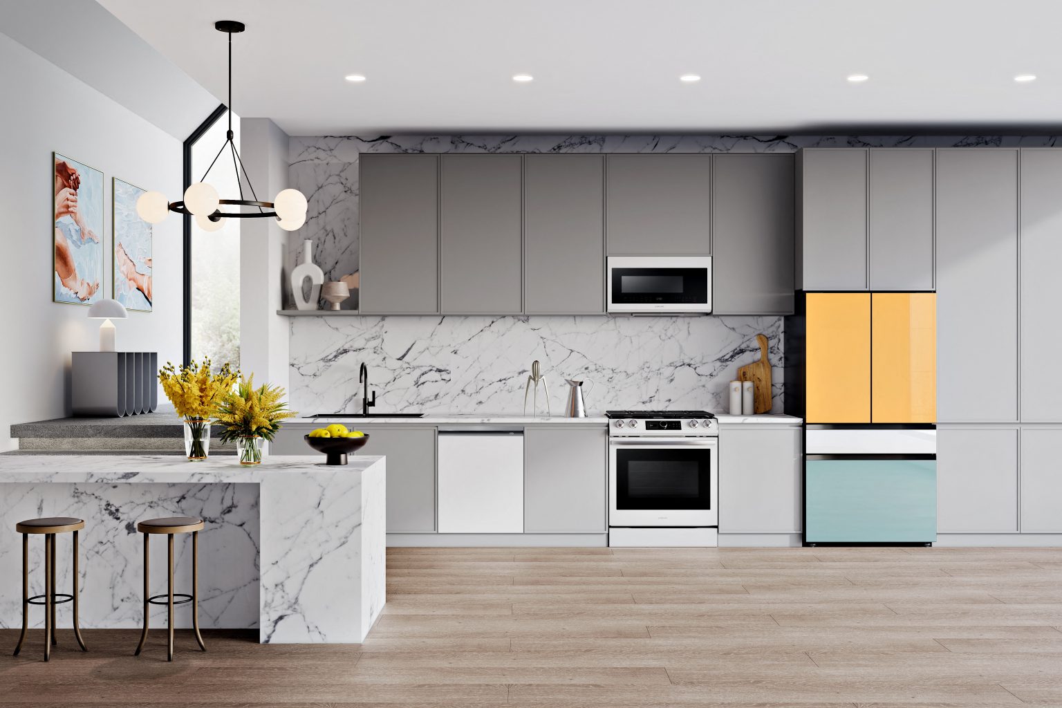 Samsung’s New Bespoke Appliances Inspire Colorful, Customizable Living ...