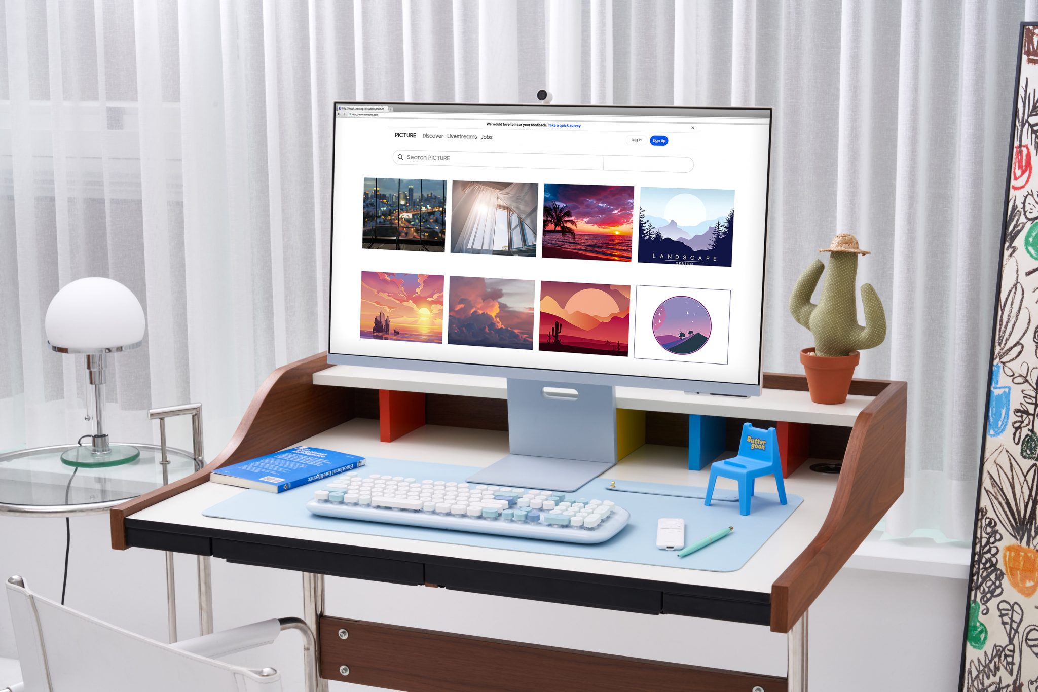 Samsung Introduces Colorful Refresh to Smart Monitors