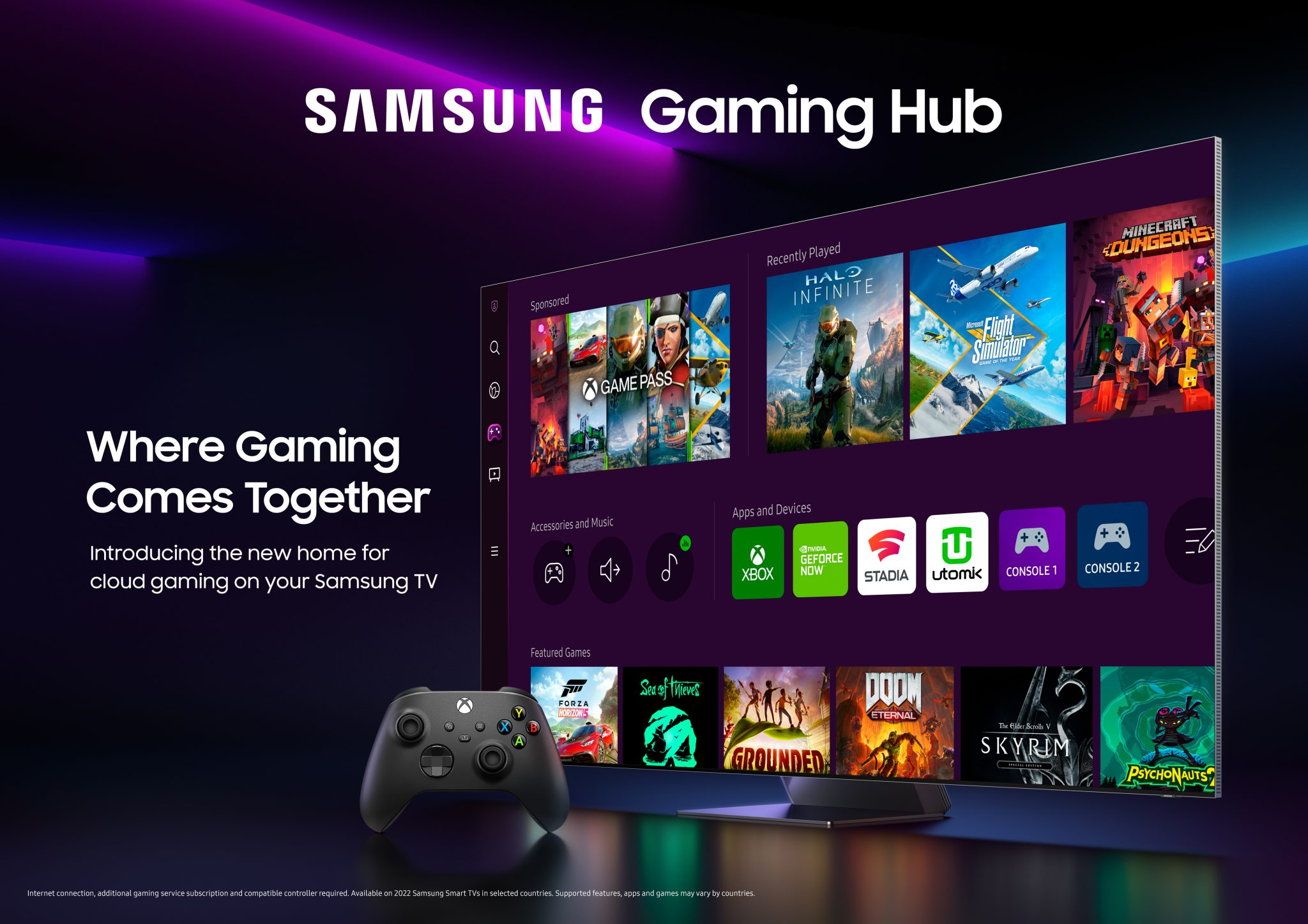 Samsung Gaming Hub, an All-New Game Streaming Discovery Platform, Now ...