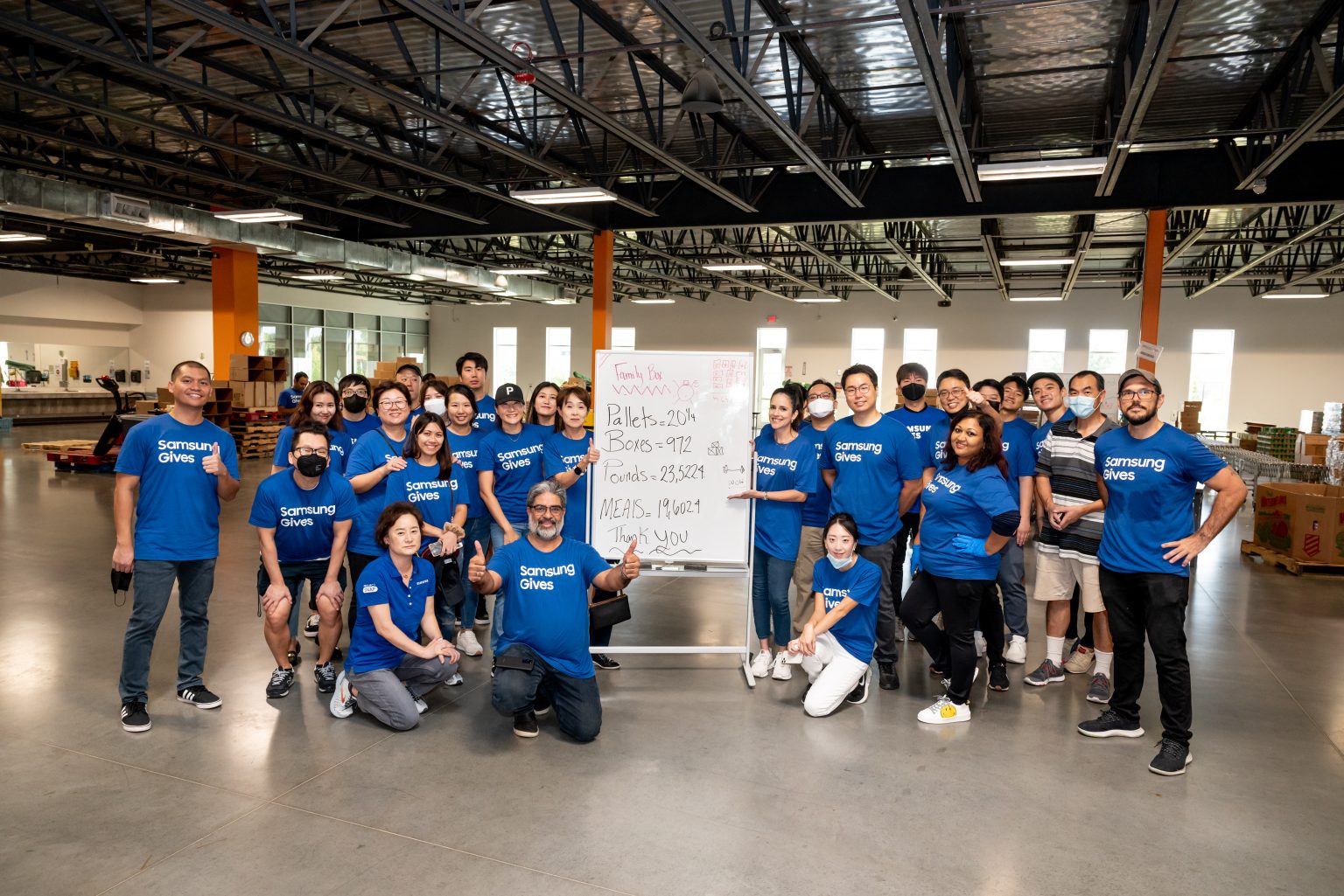 Samsung Employees Serve Communities during Day of Service