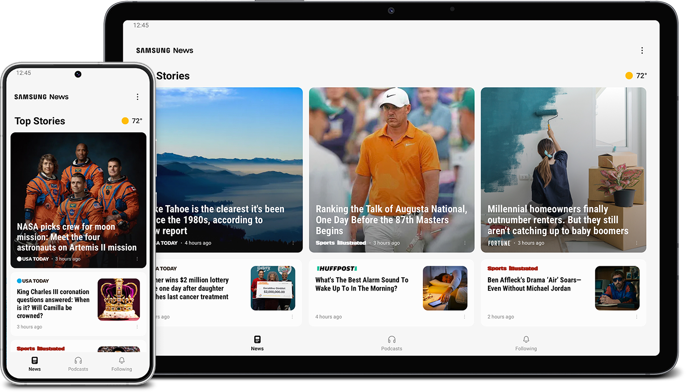 Samsung Launches Samsung News, the Everyday News App for Millions of Galaxy Device Users