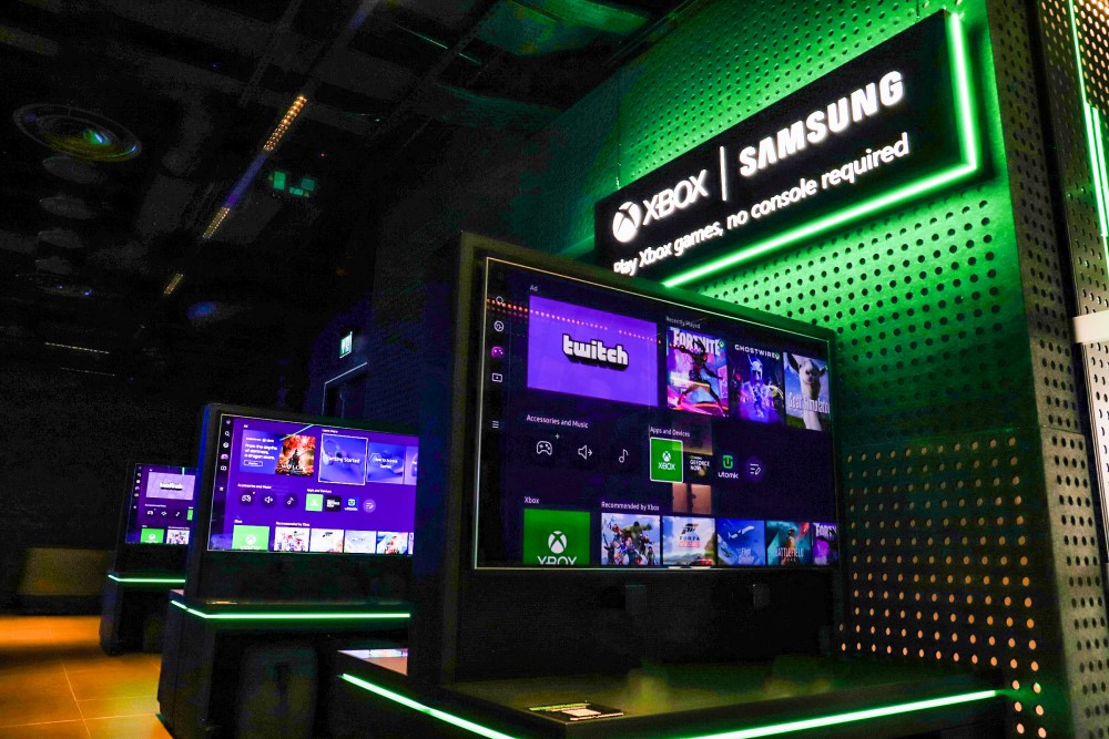 Samsung Ouvre Des Zones De Jeu Gratuites En Collaboration Avec Xbox ...
