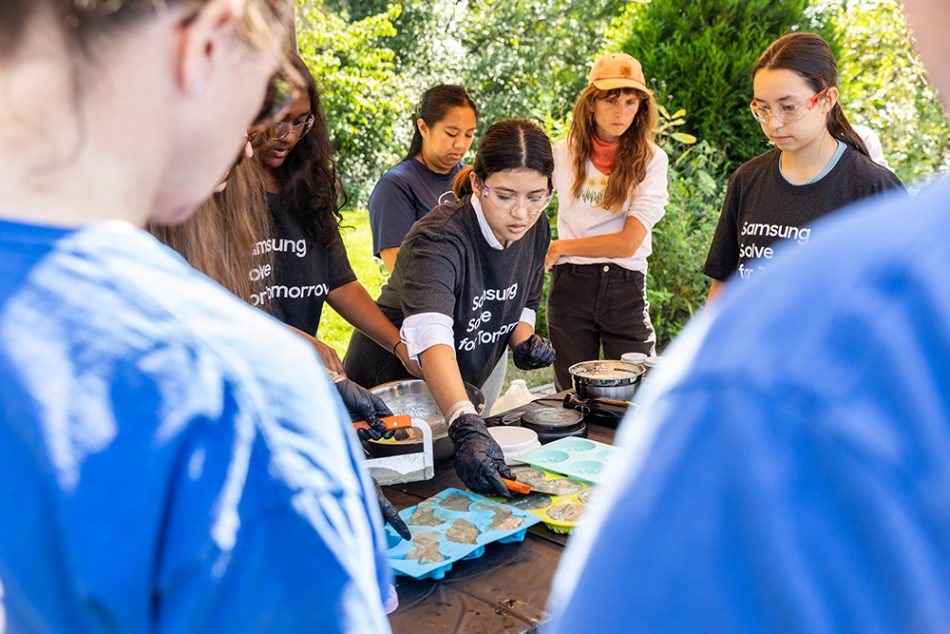 Samsung Day of Service: Employees Join Forces with City Green ...