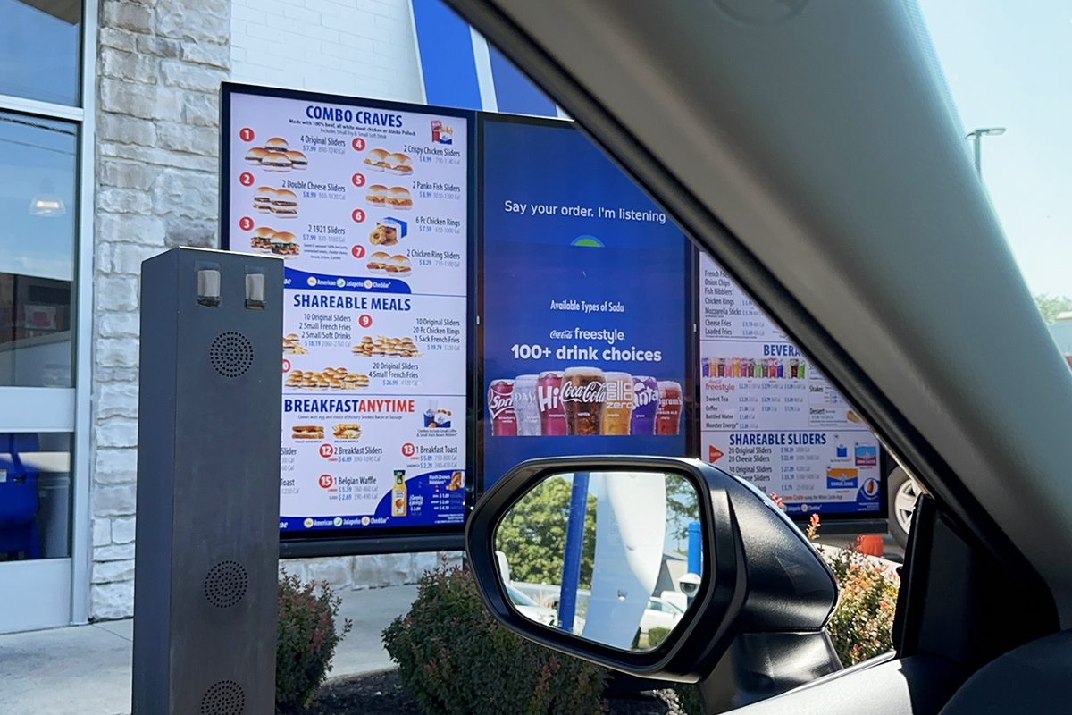 AI Drive Thru Menu Boards - Samsung White Castle - Soundhound
