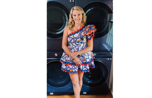 How Interior Designer Parker Bowie Larson Freshened Up Her Laundry Room ...