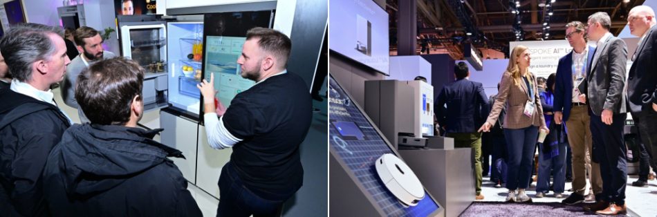 Glance at Samsung’s Booth Themed ‘AI for All’