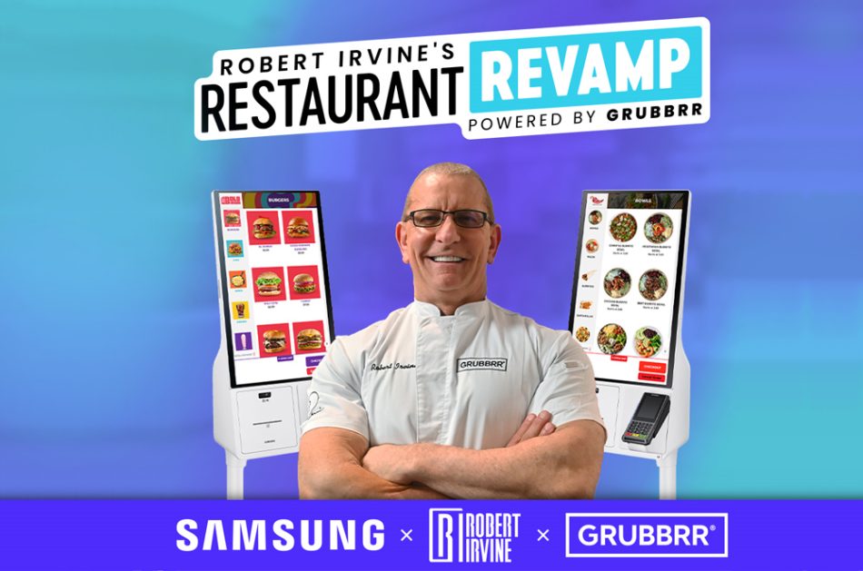 Samsung Serves Up Digital Displays with Robert Irvine and GRUBBRR for ...