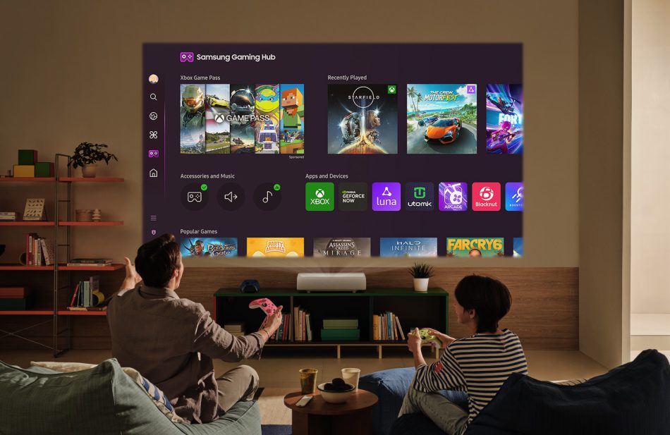 Samsung's New Premiere 9 & Premiere 7 Short Throw Projectors