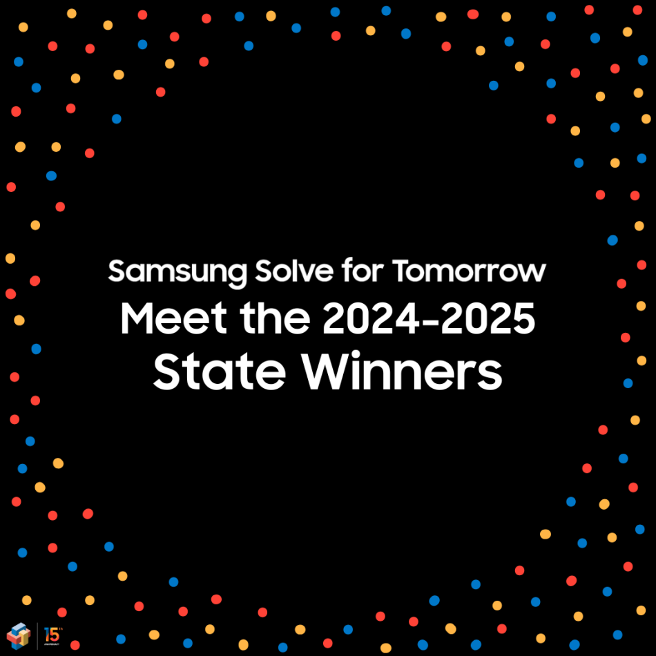 Samsung Solve for Tomorrow Names 50 State Winners