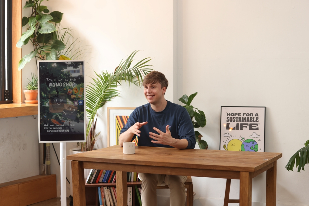 Samsung Color E-Paper x NONO SHOP: Bringing a Sustainable Space to Life