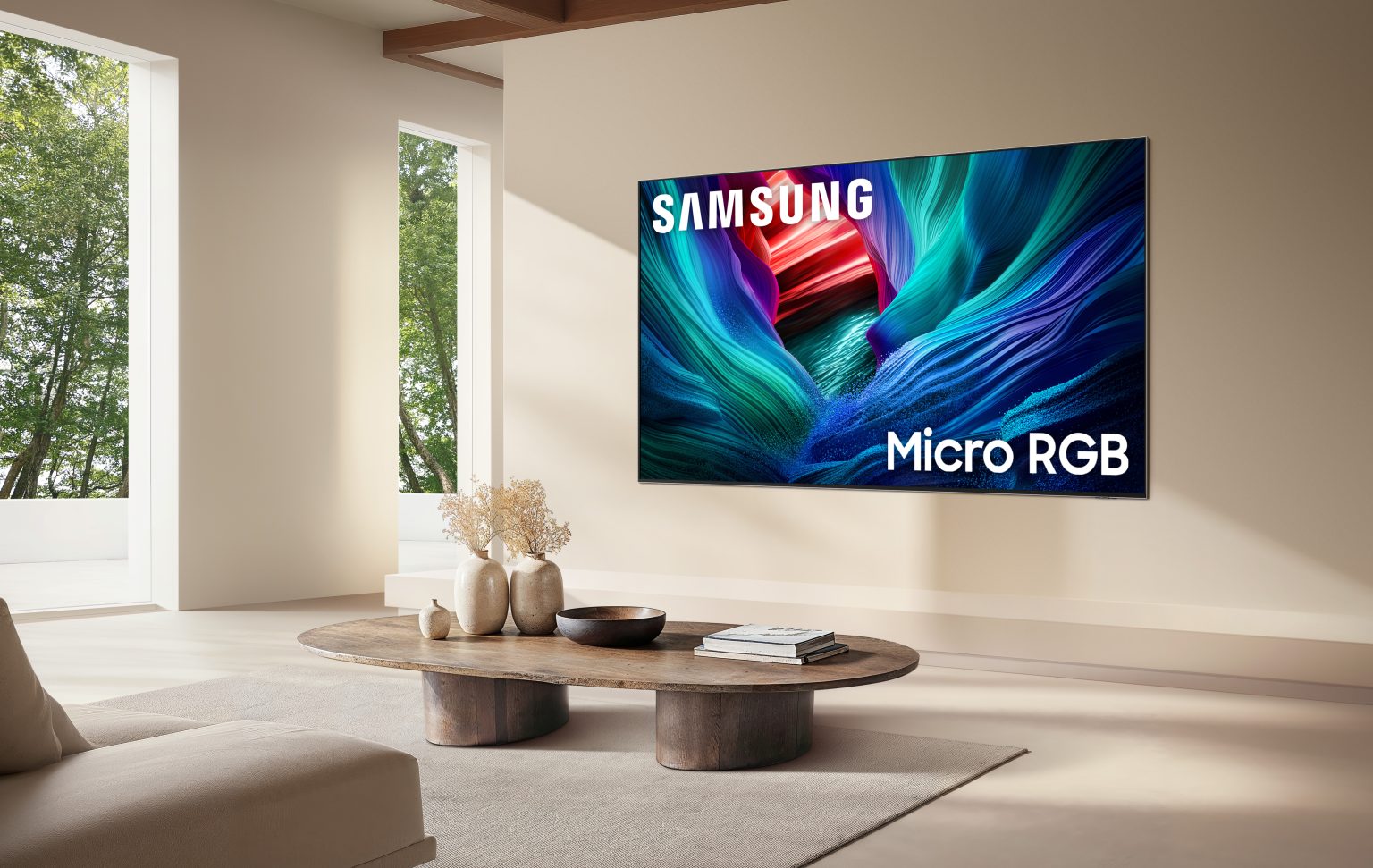 Samsung Launches World First Micro RGB TV