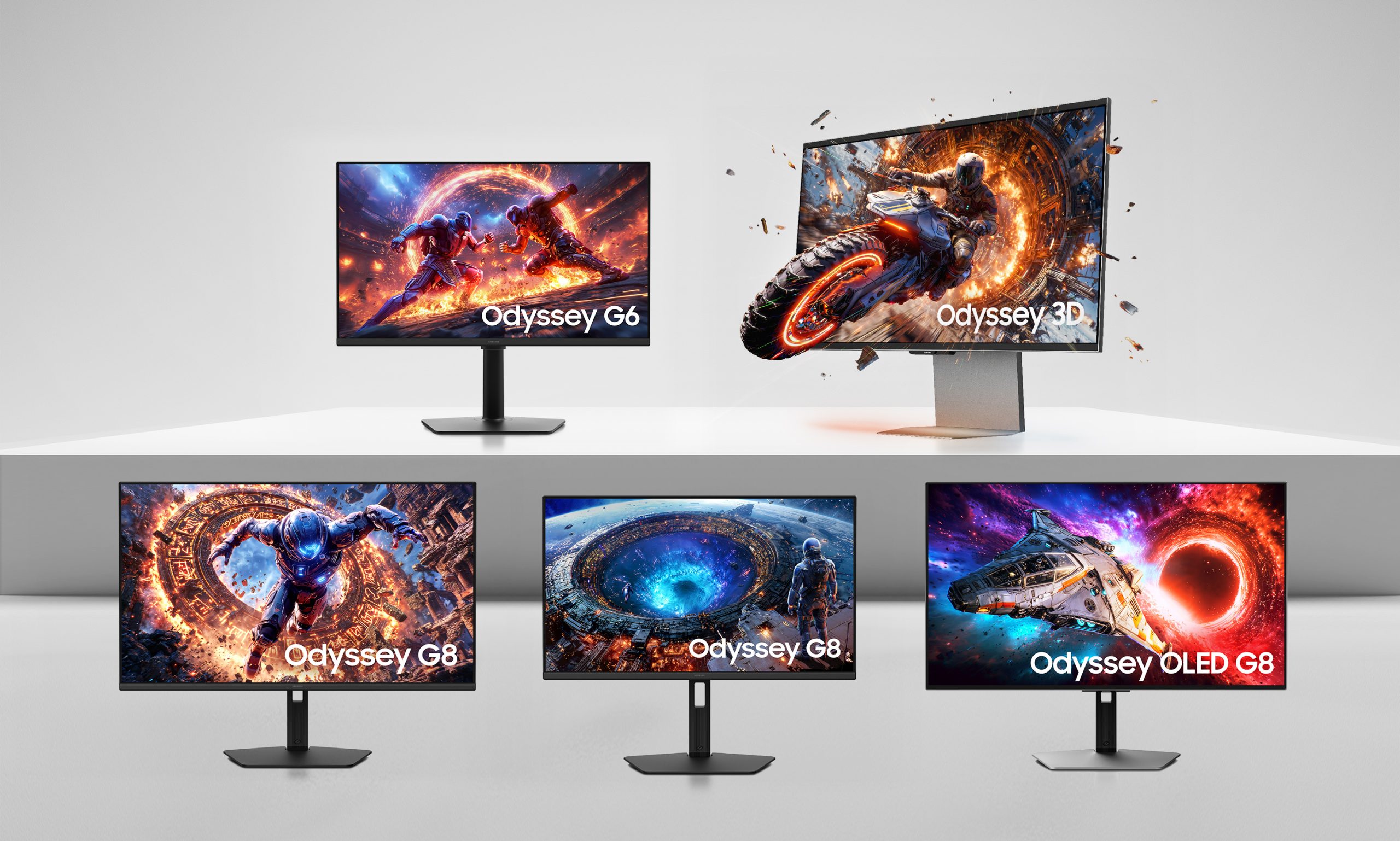 Samsung Unveils New Odyssey Gaming Monitor Lineup, Featuring World ...