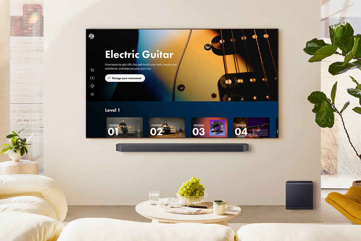 Samsung Brings Fender Play to Samsung TV Home Screens